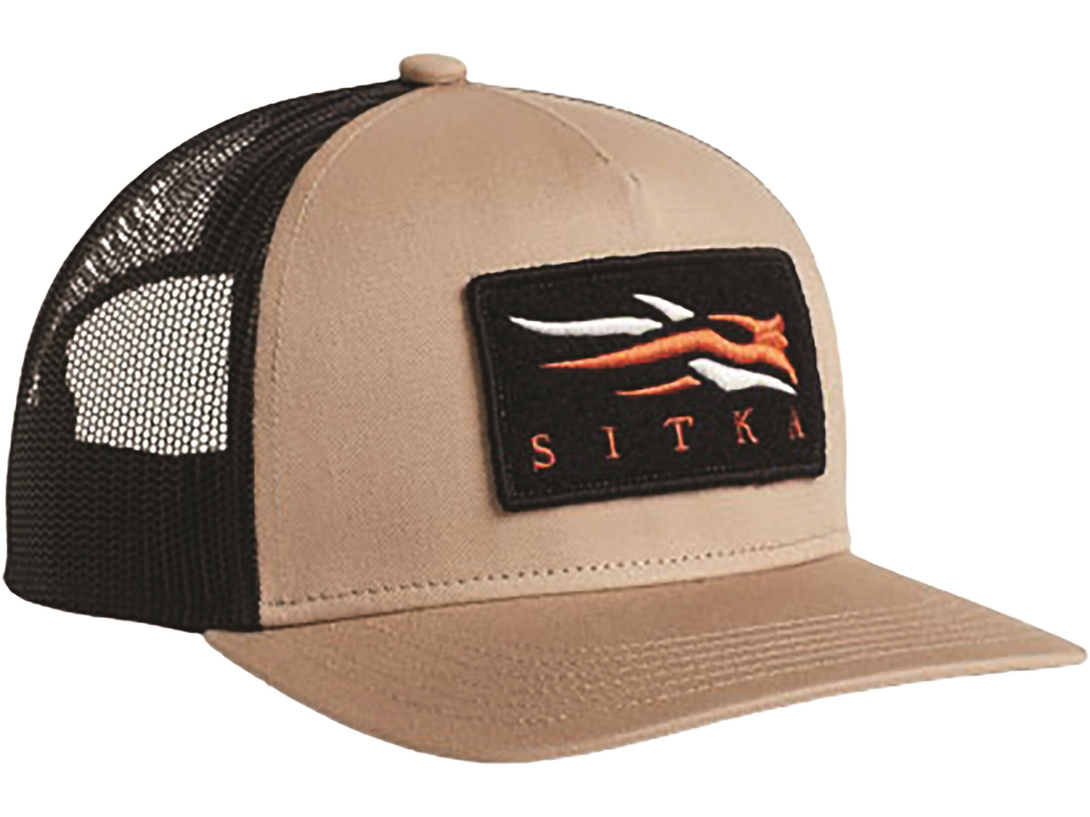 Sitka Gear Mens VC Icon Mid Trucker Hat Black