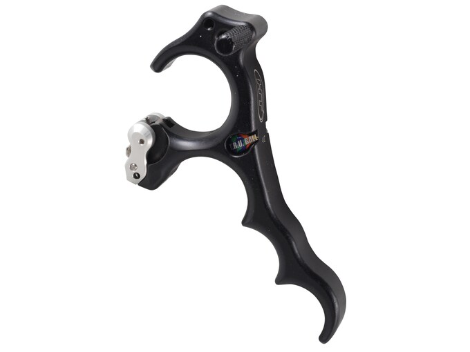 T.R.U. Ball HT 4 Finger Hand Held Bow Release Large Aluminum Black