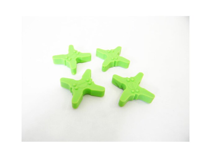 Bowjax Crossbow String Silencers Rubber Fluorescent Green 4PK