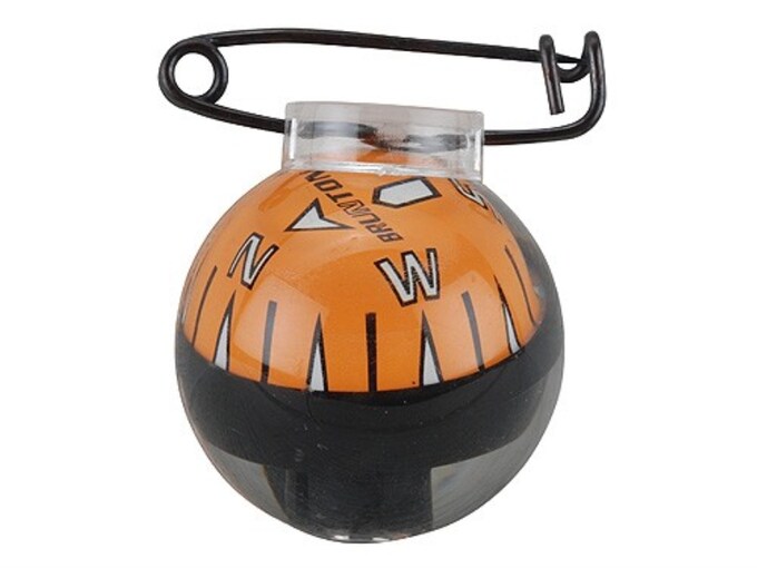 Brunton Classic Pin-On Ball Compass Orange