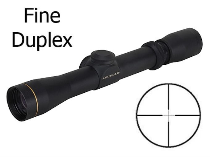 Leupold VX-I Rimfire Rifle Scope 2-7x 28mm Fine Duplex Reticle Matte