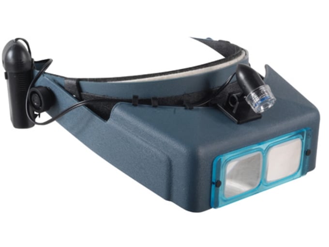 Donegan Optical OptiVISOR Magnifying Headband Visor Complete Set