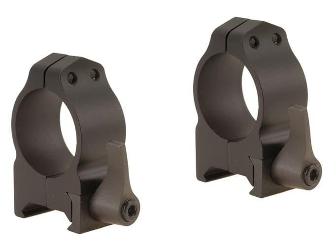 Warne 1 Maxima Quick-Detachable Weaver-Style Rings Matte Extra-High