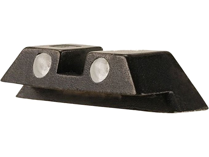 Glock Factory Rear Sight 6.1mm .240 Height Steel Black Tritium