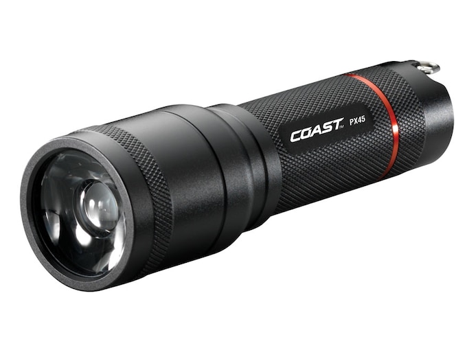 Coast PX45 Flashlight LED 3 AAA Batteries Aluminum Black