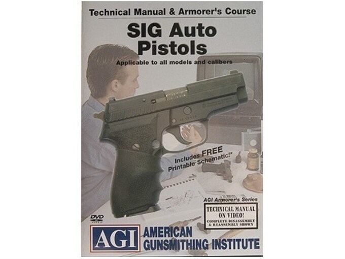 American Gunsmithing Institute (AGI) Technical Manual & Armorer's