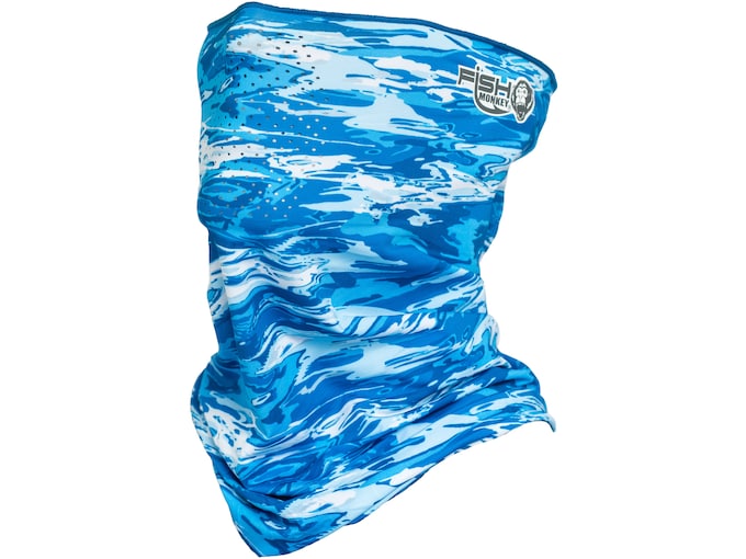 Fish Monkey Men's Faceguard Neck Gaiter Voodoo Swamp Green One Size