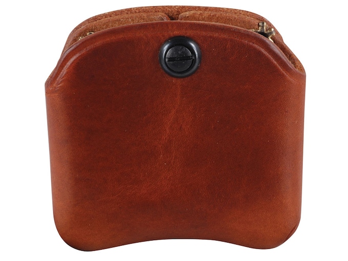 El Paso Saddlery Double Mag Pouch Single Stack Mag Leather Black