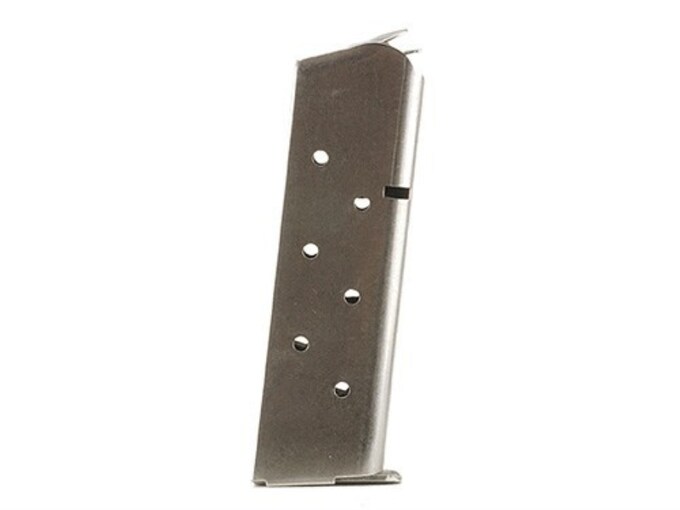 National Mag 1911 Government Commander 45 ACP 7-Round Steel Silver