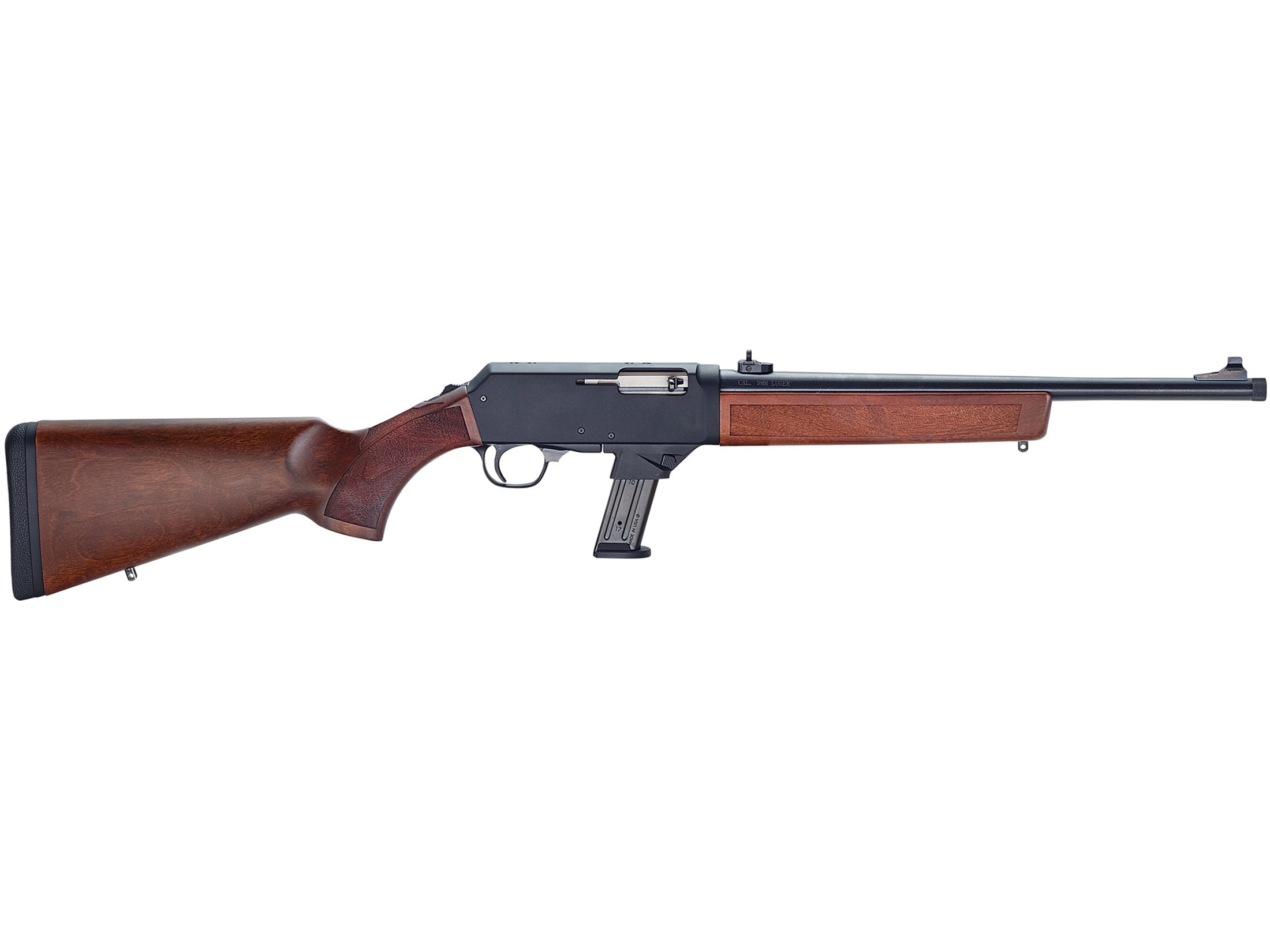 Henry Homesteader Semi Automatic Rifle 9mm Luger 16.37 Blued Threaded