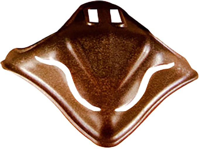 Skull Hooker Skull Cap European Mount Display Steel Robust Brown