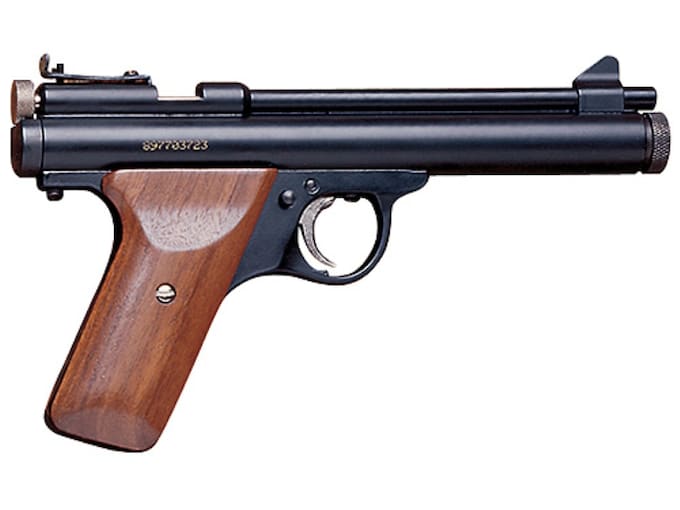 Benjamin Bolt Action CO2 Air Pistol 22 Cal Pellet Black Wood Grips