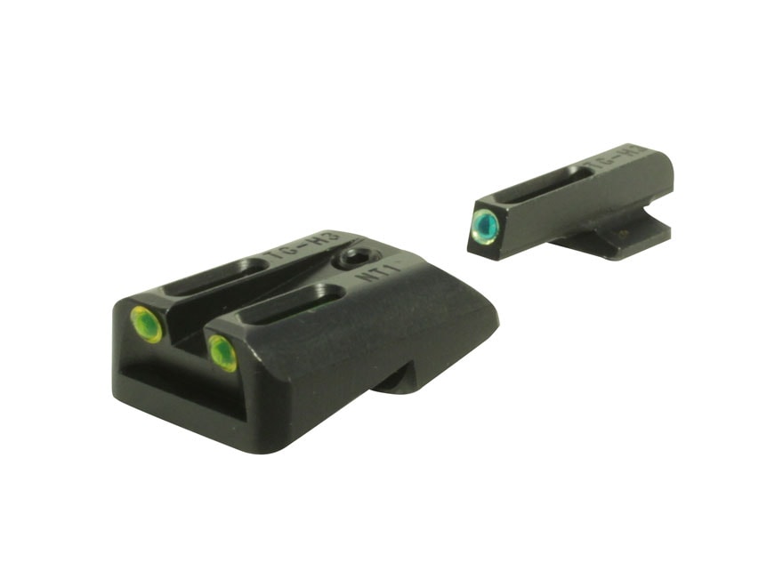 TRUGLO TFO Sight Set 1911 Government 45 ACP Novak Cut Steel Tritium