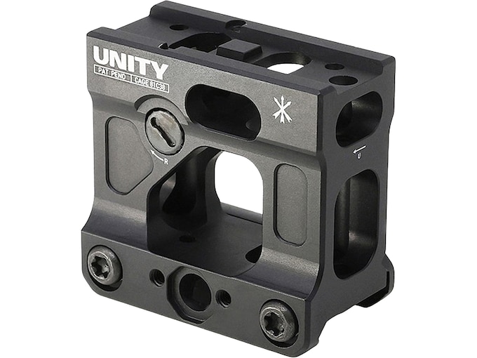 Unity Tactical FAST Mount Aimpoint Micro Aluminum Black
