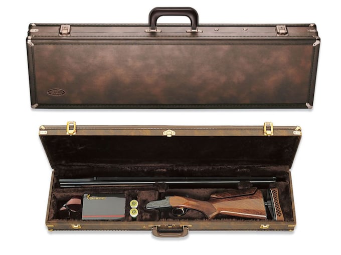 Browning Trap Takedown Shotgun Case 34 Vinyl Brown
