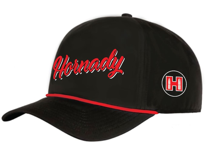Hornady Men's Script Cap Black One Size Fits Most
