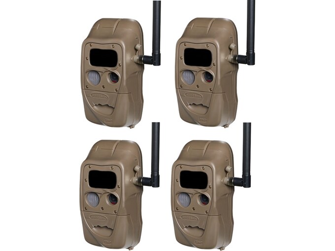 Cuddeback Cuddelink J Series Black Flash Trail Camera 20 Mp 4pk