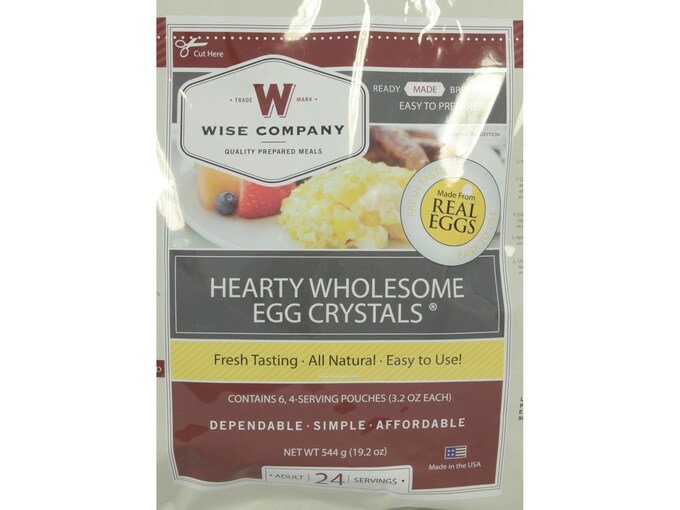 Wise Food Stocking Up Dried Real Eggs 24 Serving Package