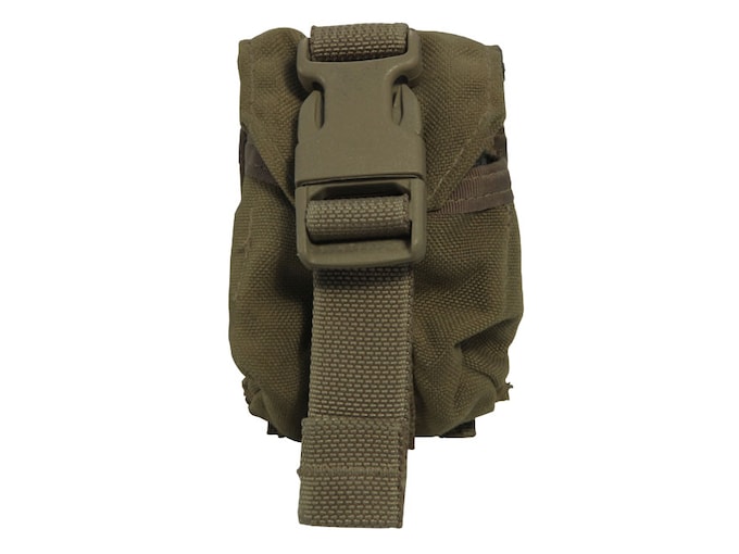 Military Surplus MOLLE II Frag Grenade Pouch Grade 2 Desert Camo