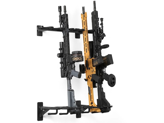 Savior Equipment Wall Mounted Gun Rack Black