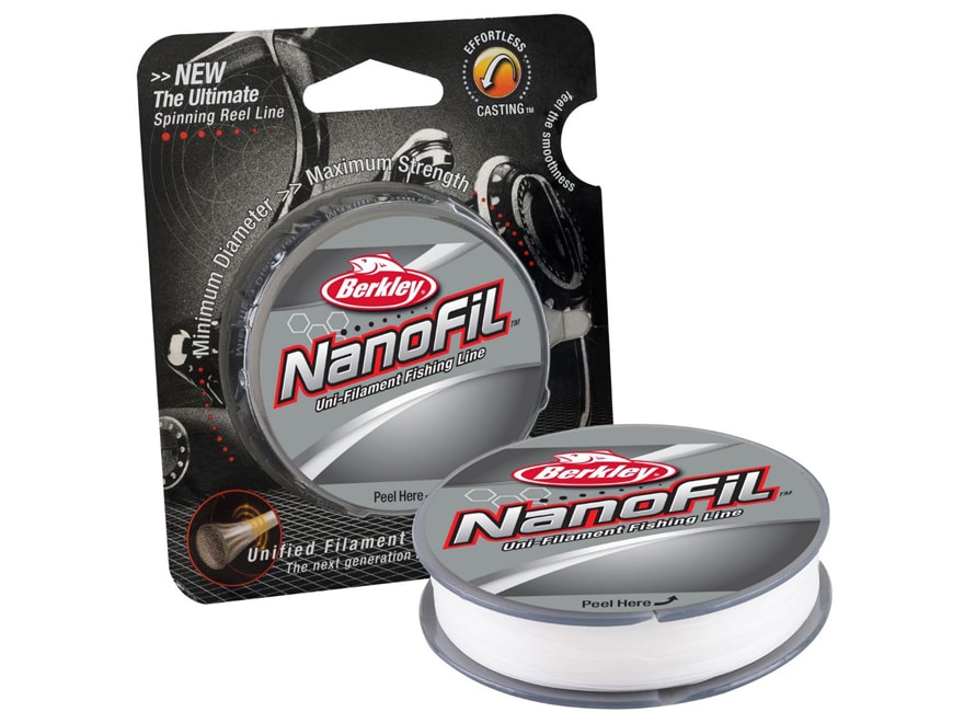 Berkley Nanofil Braided Fishing Line 12lb 300yd Clear Mist