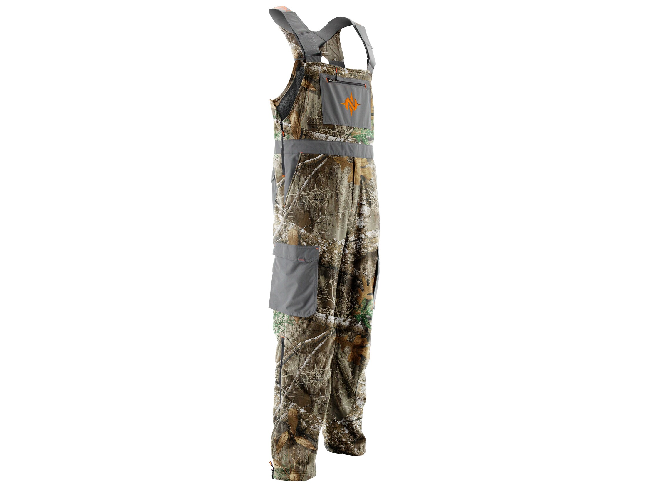 Nomad Men's Harvester Scent Control Waterproof Bibs Polyester Realtree