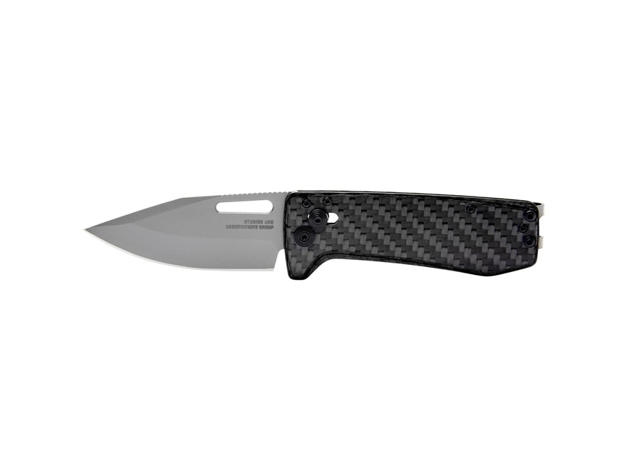 SOG Ultra XR Folding Knife 2.8 Clip Point CPM S35VN Gold Blade Carbon