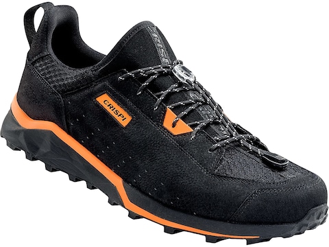 Crispi Attiva Hiking Shoes Suede/Synthetic Gray/Orange Men's 13 D