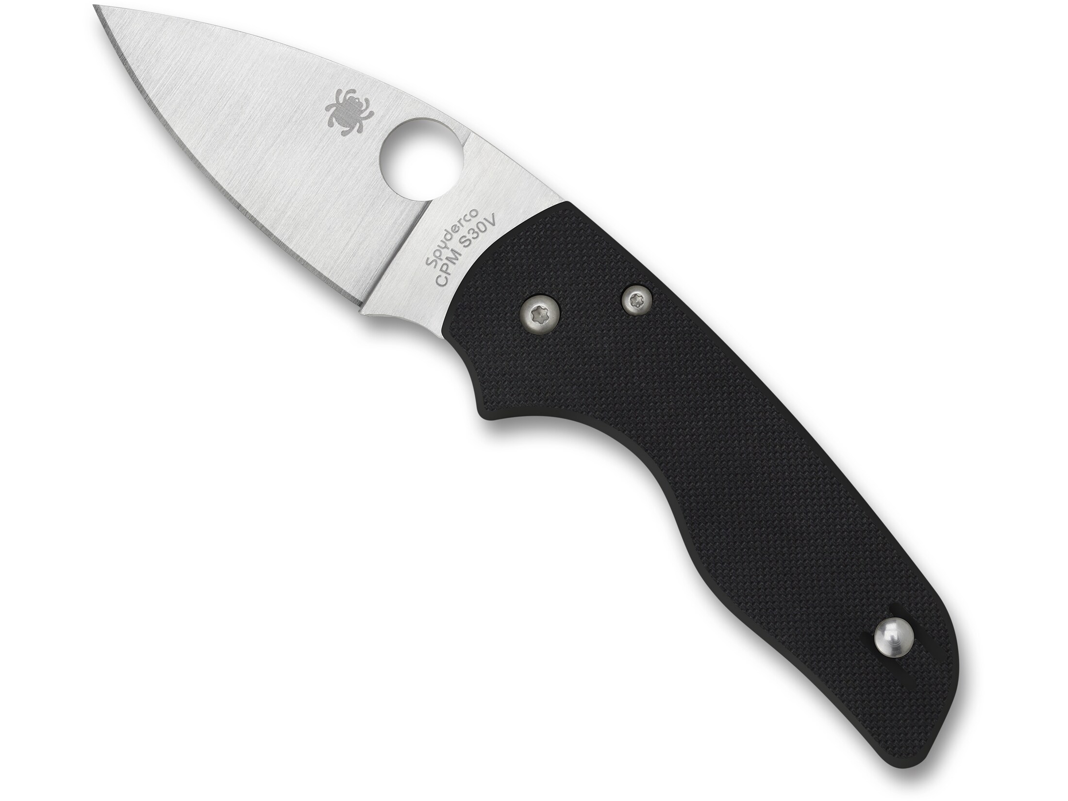 Spyderco Lil' Native Folding Knife 2.5 Fully Serrated Leaf CPM S30V