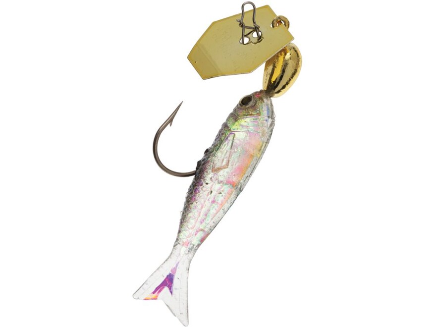 Z-Man Chatterbait Flashback Mini Bladed Jig Silver/Blue 1/16oz