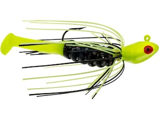 Mr. Crappie Krappie Kicker Swim Jig Electric Lime 1/4oz