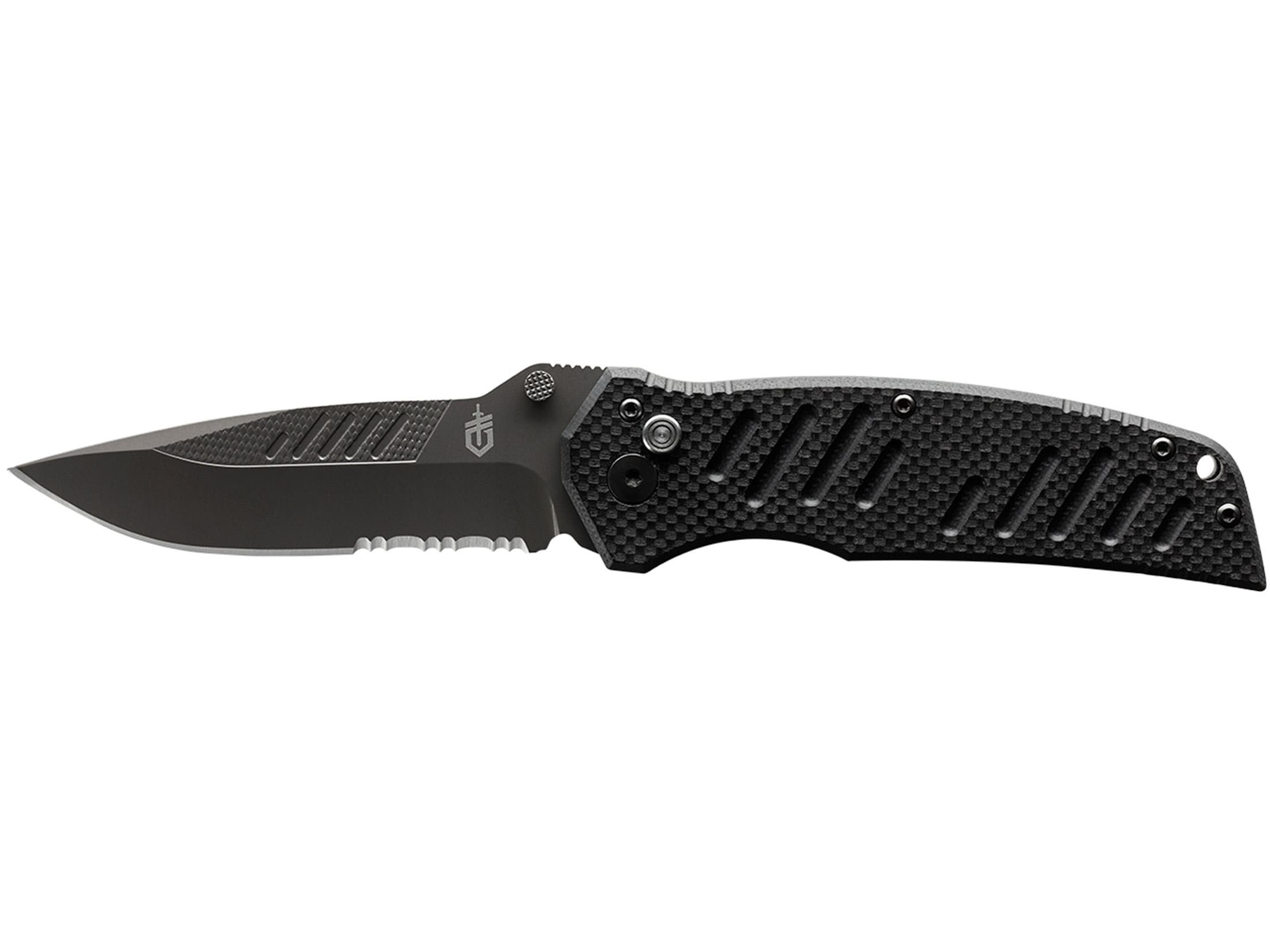 Gerber Swagger Assisted Open Folding Knife 3.25 Black Drop Point