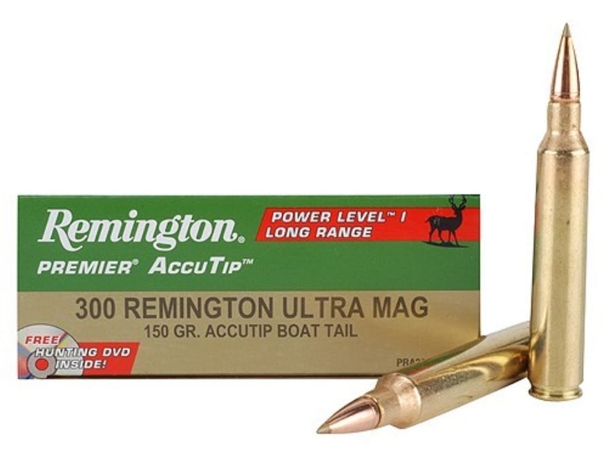 Remington Premier Power Level 1 Ammo 300 Remington Ultra Mag 150 Grain
