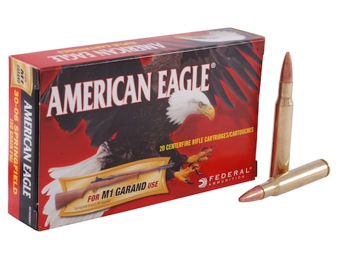Federal American Eagle Ammo 30-06 Springfield (M1 Garand) 150 Grain