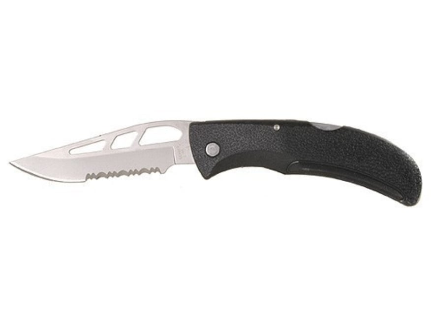 Gerber E-Z Out Folding Knife 3.5 Serrated SS Blade Fiberglass Handle