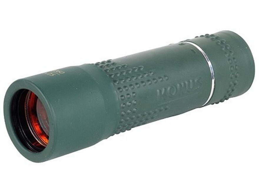Konus Monocular 10x 25mm Rubber Armored Green
