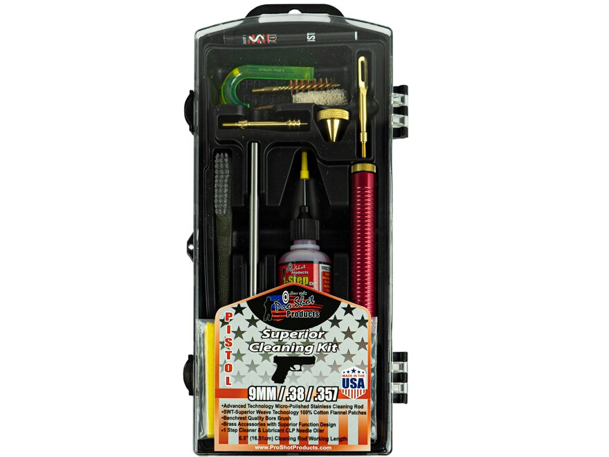 Pro-Shot Classic Professional Rifle Gun Cleaning Kit 22 Cal