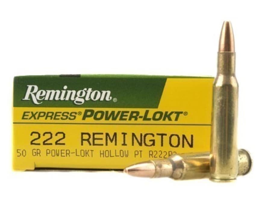 Remington Express Ammo 222 Remington 50 Grain Hollow Point Power-Lokt
