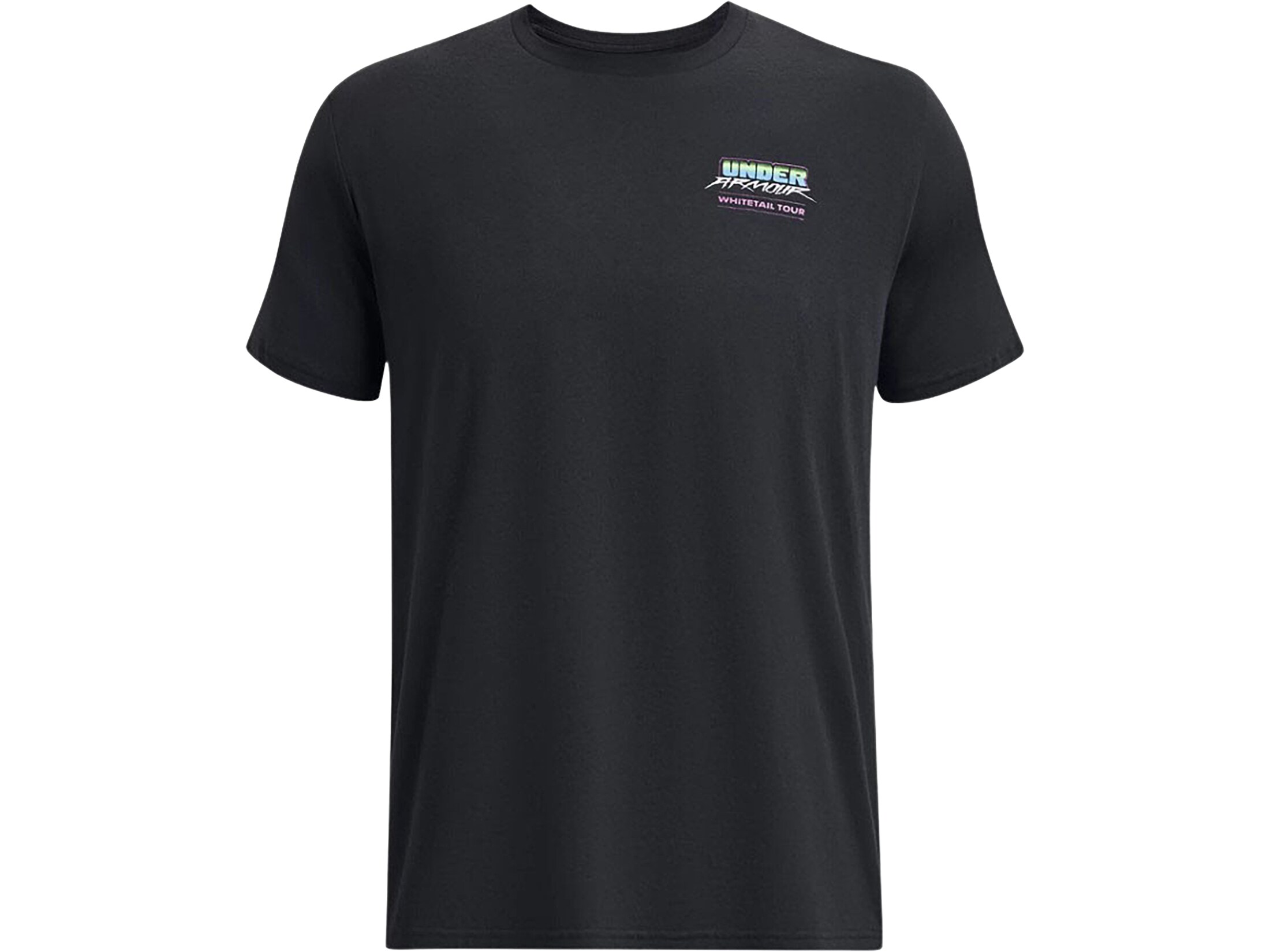 Under Armour Men's UA Hunt Whitetail Tour T-Shirt Black/Halo Gray
