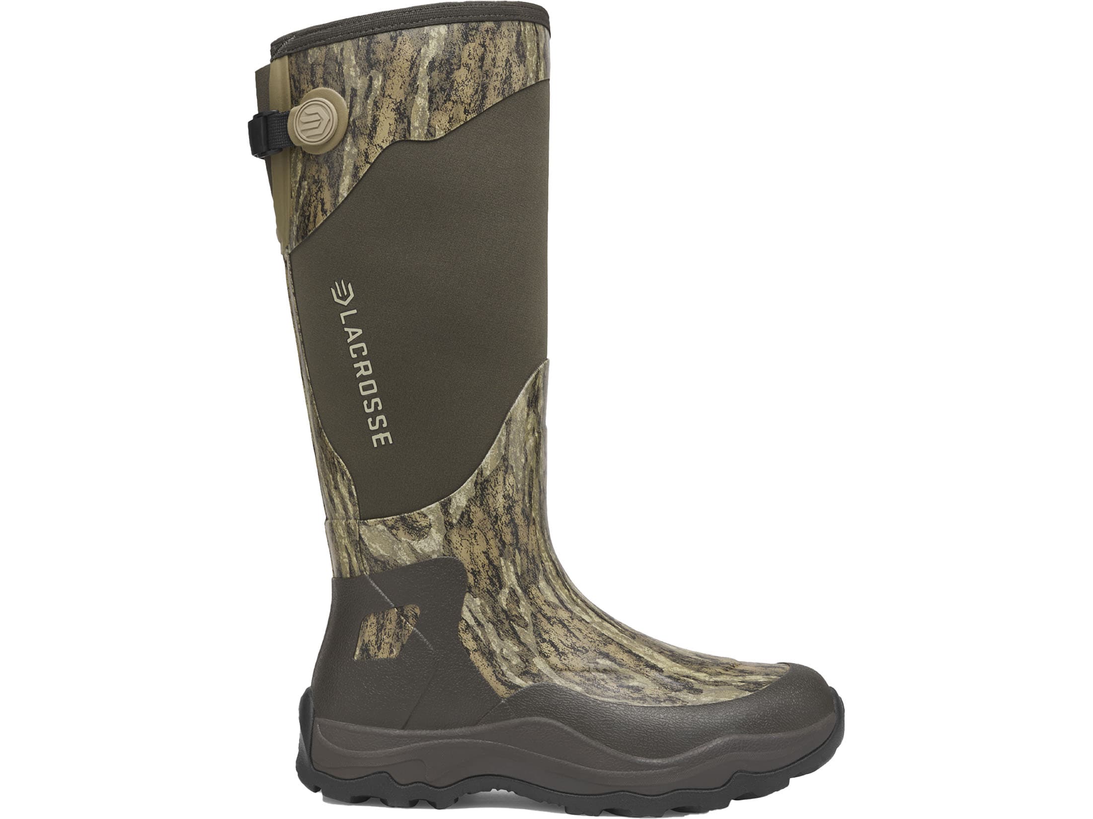 LaCrosse Alpha Agility 17 Rubber Boots Mossy Oak Bottomland Men's 11 D