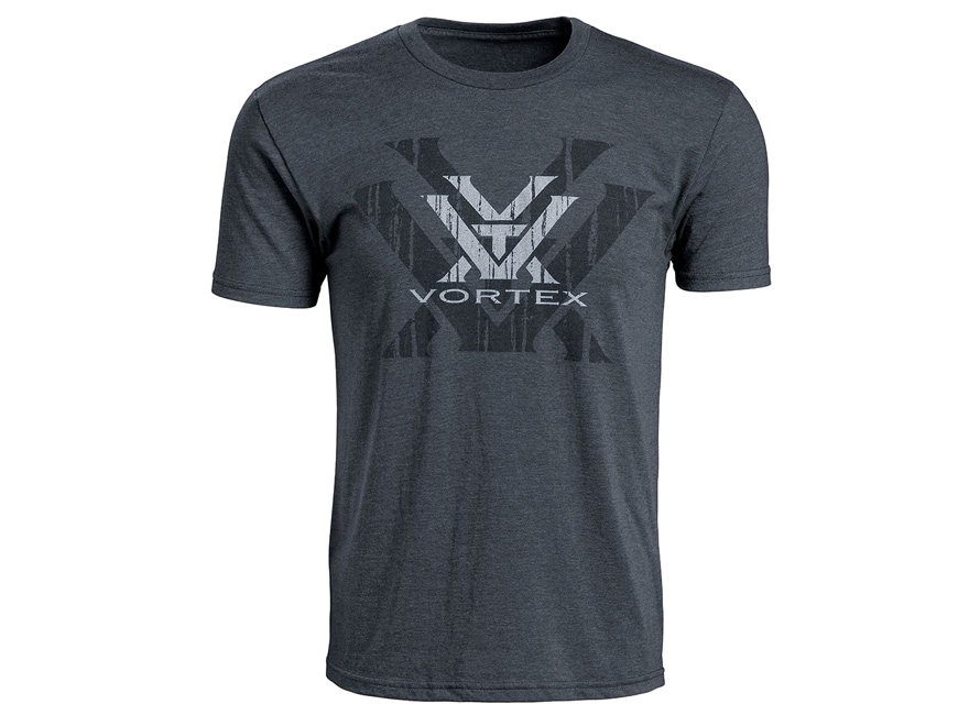 Vortex Optics Men's Double Logo Short Sleeve Shirt Royal Heather 2XL