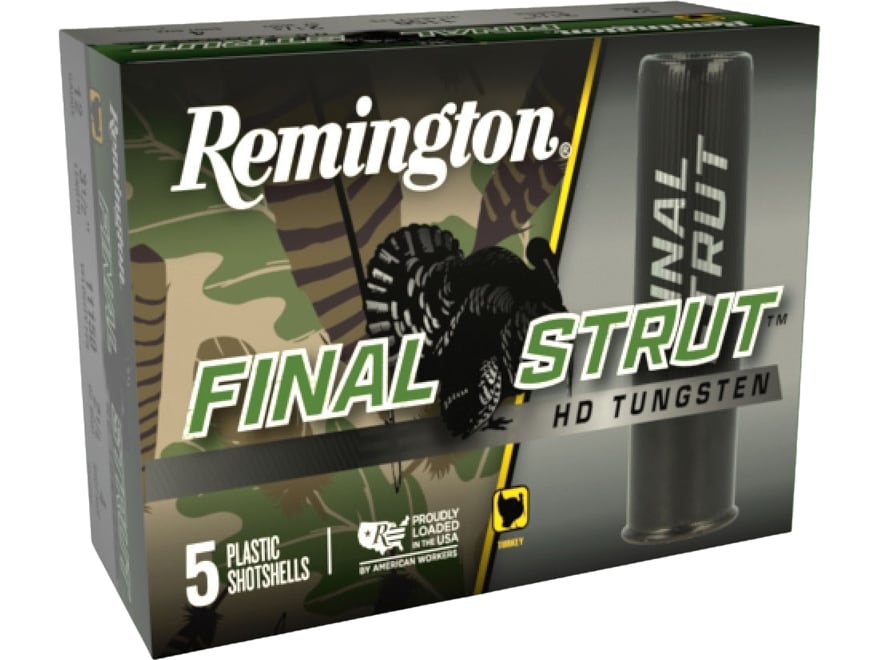 Remington Final Strut HD Turkey 20 Ga Ammo 3 #6 Tungsten Shot 1-1/4oz