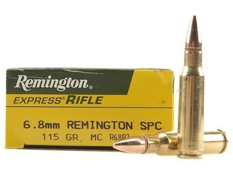 Remington Express Ammo 6.8mm Remington SPC 115 Grain Full Metal Jacket