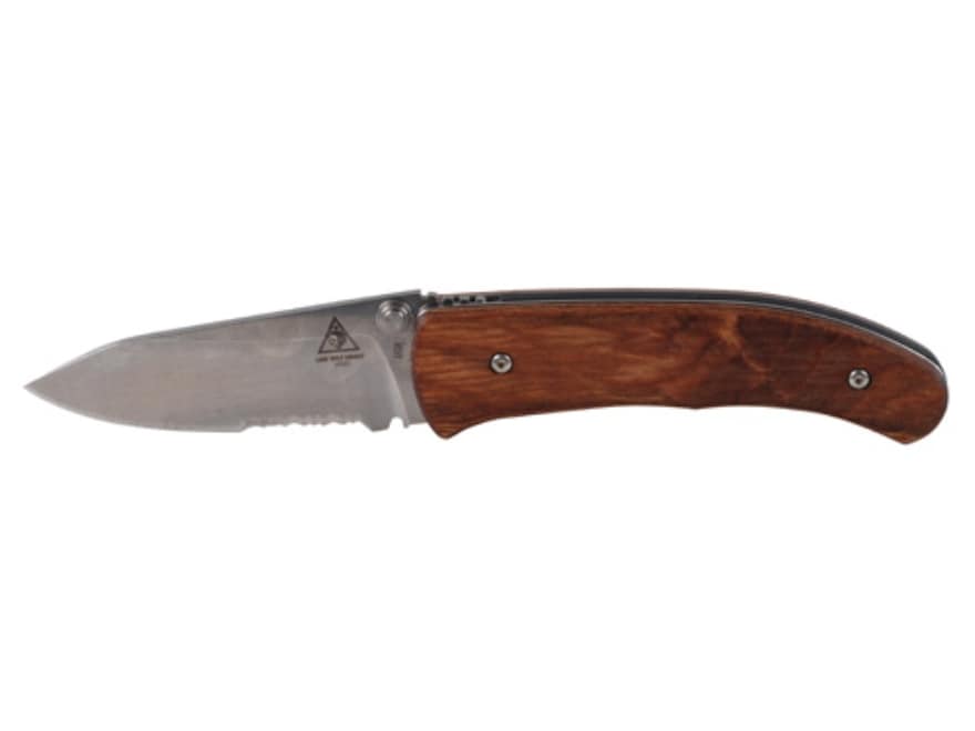 Lone Wolf 40001 Swale Folding Knife 2.92 Partially Serrated Reverse