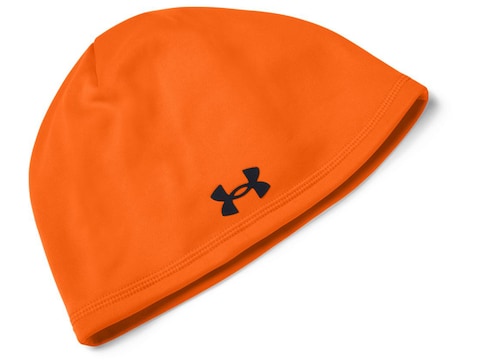 Under Armour Men's Outdoor Fleece Beanie Polyester Blaze Orange