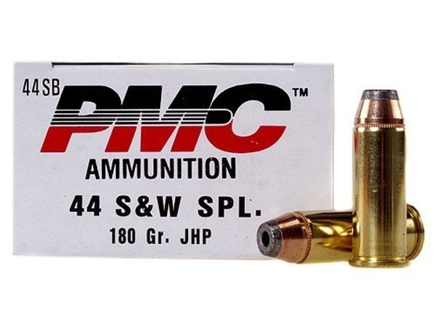 PMC Bronze Ammo 44 Special 180 Grain Jacketed Hollow Point Box of 25