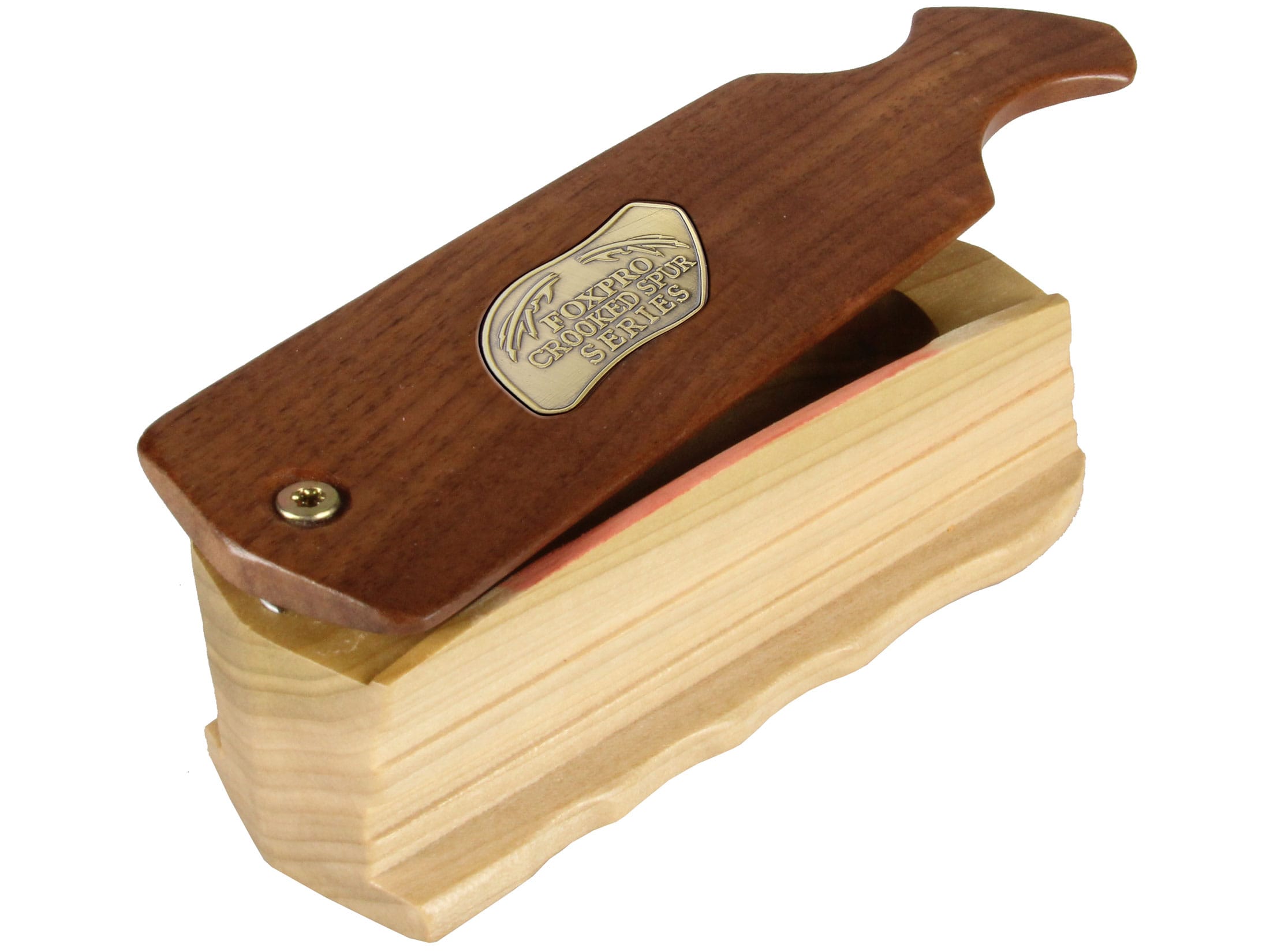 FoxPro Rude Snood Natural Walnut Box Turkey Call