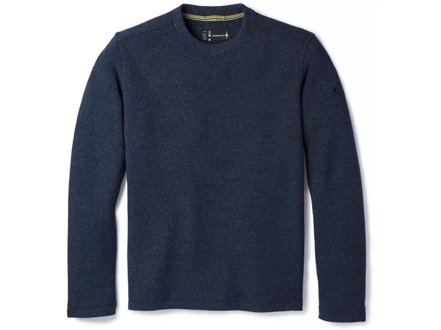 Smartwool Men's Hudson Trail Sweater Navy Medium