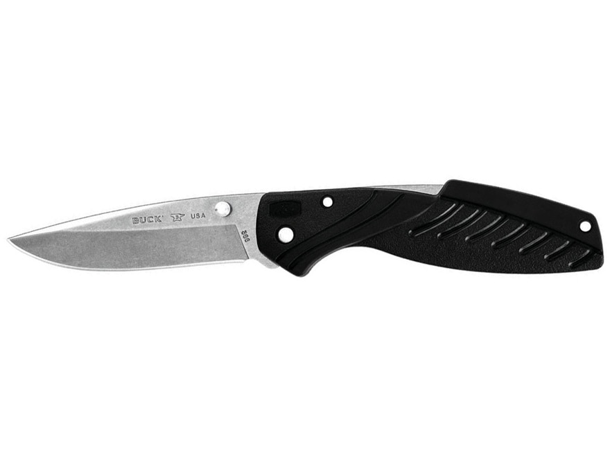 Buck Knives 366 Rival III Folding Knife 3.625 Drop Point 420HC SS