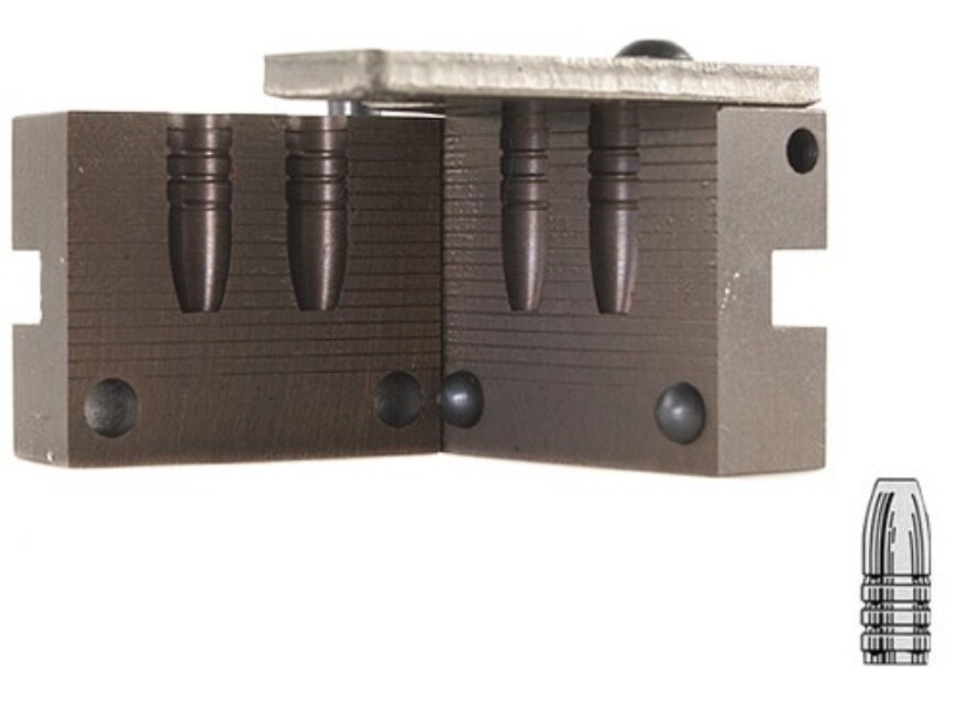 Saeco 2-Cavity Bullet Mold #316 30 Cal (309 Diameter) 150 Grain Flat